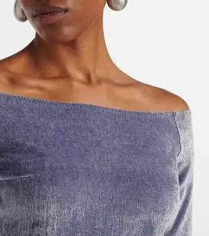 JACQUES WEI Off-shoulder Bodysuit