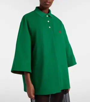 Prada Cotton Piqué Coat