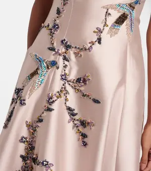 Costarellos Mavia Embellished Corset Gown - Pink