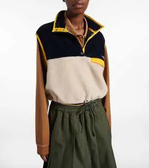 Prada Cropped Teddy Vest