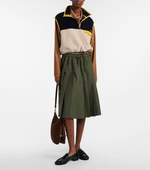 Prada Cropped Teddy Vest