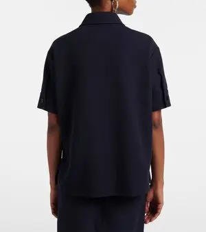 JIL SANDER Jersey Polo Shirt - Blue