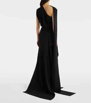 Maticevski Priority Draped Gown - Black