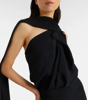 Maticevski Priority Draped Gown - Black
