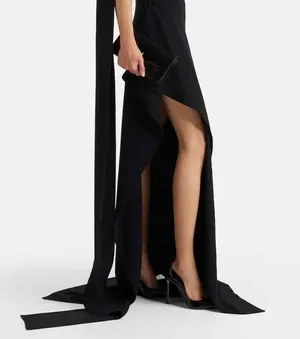 Maticevski Priority Draped Gown - Black