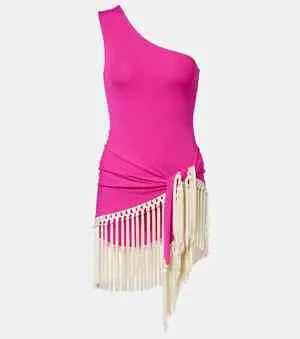 TALLER MARMO Yacare Swimsuit And Beach Cover-up Set - Pink