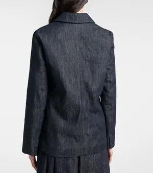 Max Mara Leone Denim Blazer