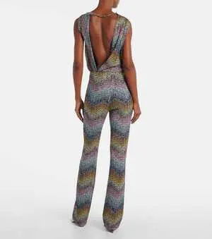 Missoni Sequined Lame Flared Pants