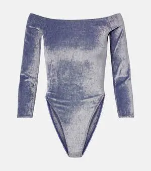 JACQUES WEI Off-shoulder Bodysuit
