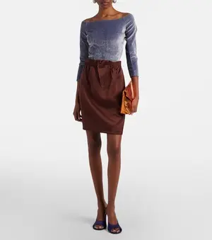 JACQUES WEI Off-shoulder Bodysuit