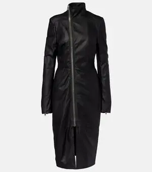 Rick Owens Gary Leather Coat