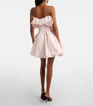 Magda Butrym Pleated Mini Dress - Pink