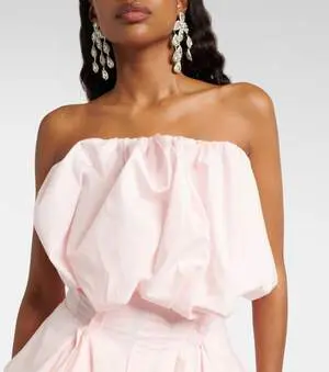Magda Butrym Pleated Mini Dress - Pink