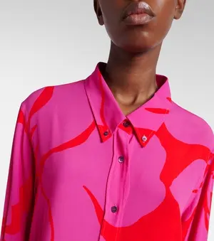 Dries Van Noten Floral Oversized Shirt