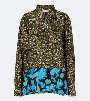 Dries Van Noten Printed Viscose Shirt - Multicoloured