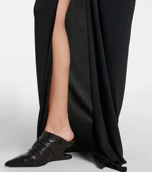 Rick Owens Lilies Jersey Maxi Skirt