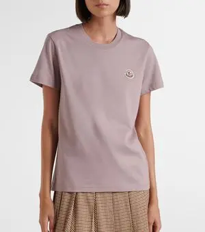 Moncler Set Of Three Cotton Jersey T-shirts