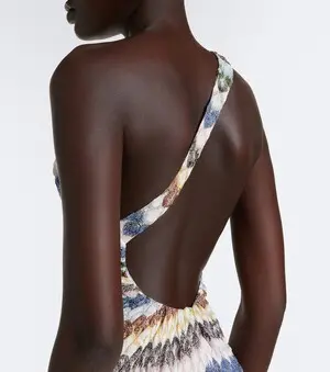 Missoni One-shoulder Metallic Gown - Multicoloured