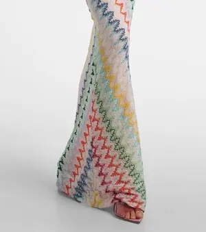 Missoni One-shoulder Metallic Gown - Multicoloured