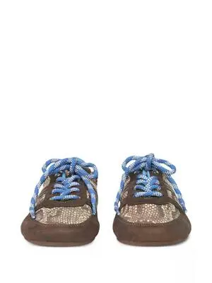 Gcds Snakeskin-print Sneakers