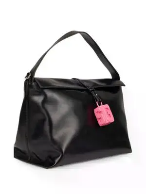 Gcds Mega Comma Shoulder Bag - Black