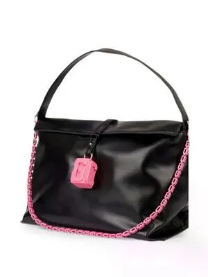 Gcds Mega Comma Shoulder Bag - Black