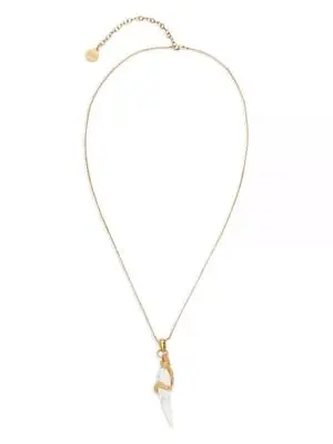 Roberto Cavalli Fang-pendant Necklace