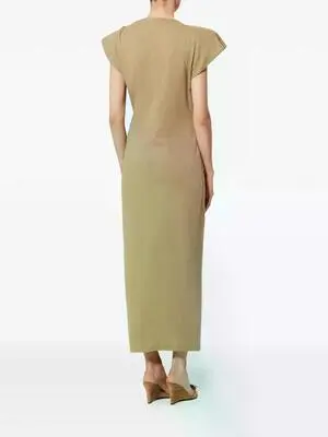 Isabel Marant Étoile Nadela Draped Maxi Dress - Neutrals
