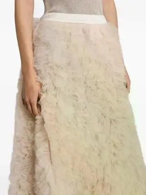Peserico Ruffled Maxi Skirt