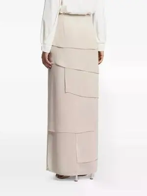 Peserico Tiered Maxi Skirt