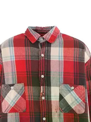 SAINT MXXXXXX Checked Pocket Shirt