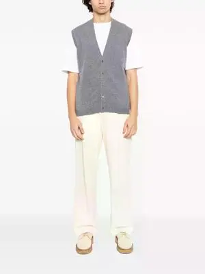 N.peal Cashmere Sleeveless Cardigan