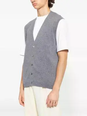 N.peal Cashmere Sleeveless Cardigan