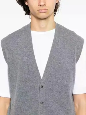 N.peal Cashmere Sleeveless Cardigan