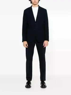 N.peal Single-breasted Notched Collar Blazer
