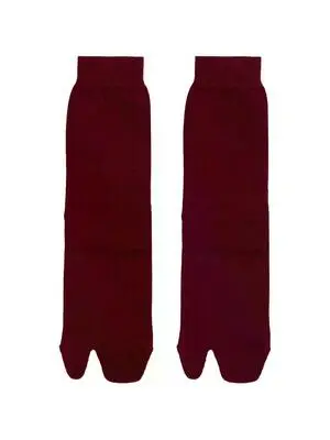 MAISON MARGIELA Tabi Cotton Socks - Red