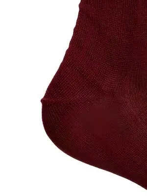 MAISON MARGIELA Tabi Cotton Socks - Red