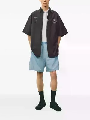 CROQUIS Logo-embroidered Shirt