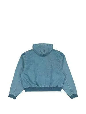 Vetements Denim Zip-up Hoodie