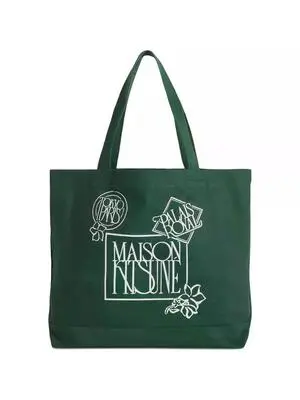 Maison Kitsune Top Handle Totes