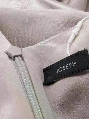 JOSEPH Carrol V-neck Midi Dress - Neutrals