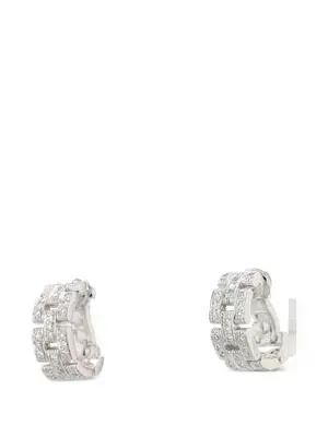 Cartier Diamond Hoop Earrings