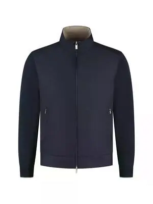 Paul & Shark Zipped Sweater - Blue