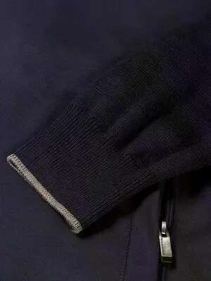 Paul & Shark Zipped Sweater - Blue