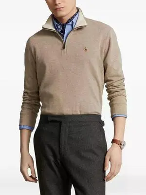 Polo Ralph Lauren Zip-up Sweater - Brown