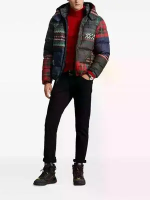 Polo Ralph Lauren The Gorham Patchwork-print Down Jacket