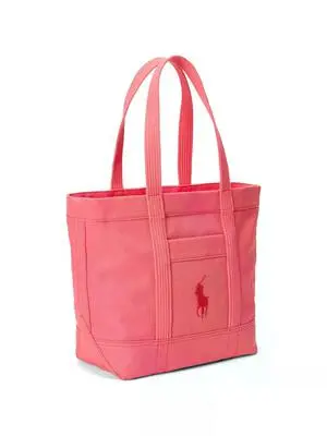 Polo Ralph Lauren Embroidered-logo Tote Bag - Pink