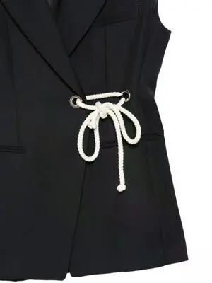 Seafarer Vivi Rope-tie Waistcoat