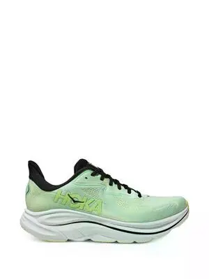 HOKA® Clifton 10 Lace-up Sneakers - Green