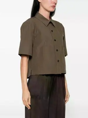 MARGARET HOWELL Pocket Cropped Shirt